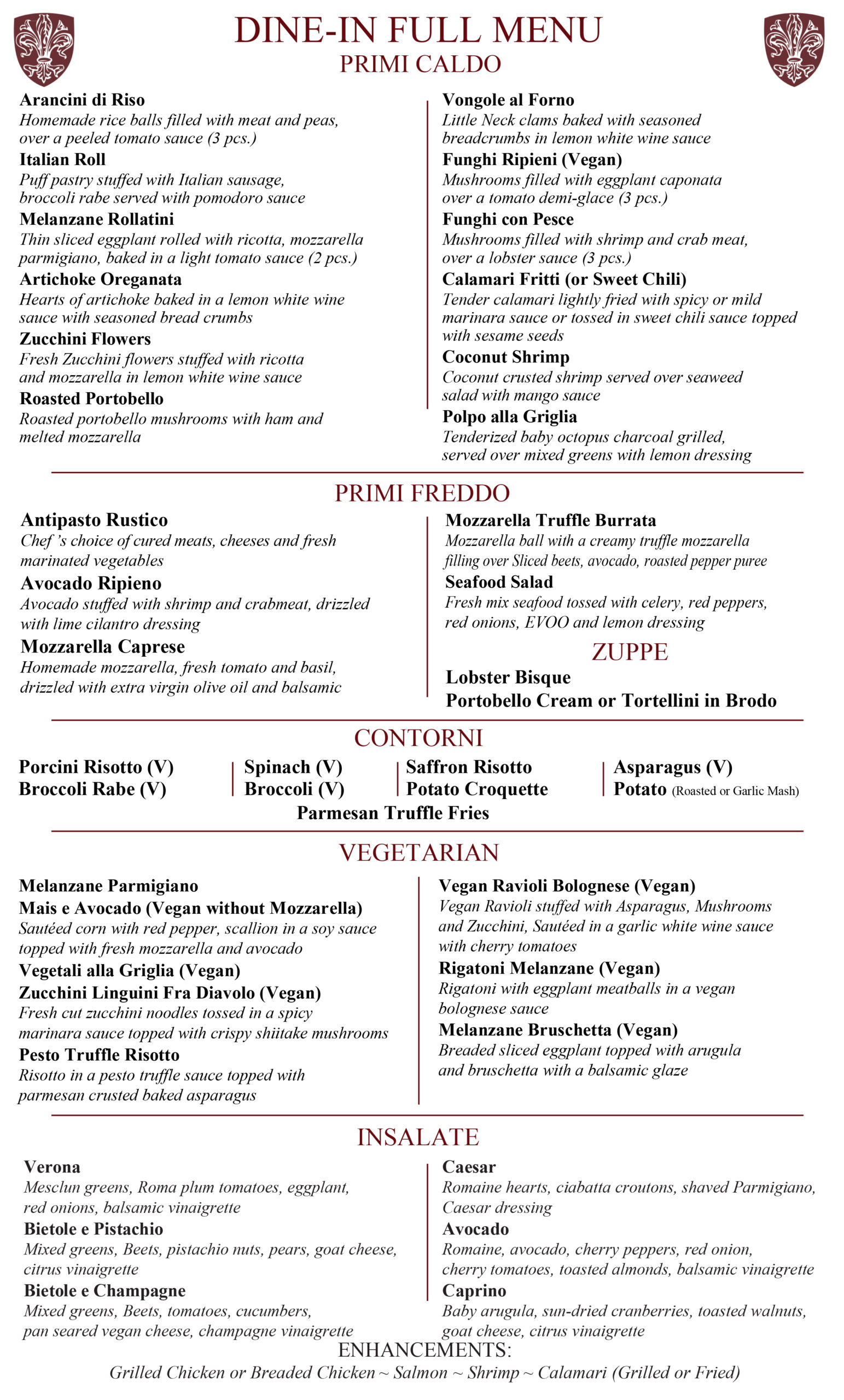 Cafe Verona La Menu La Verona Celebrates 10th Anniversary In Kennett